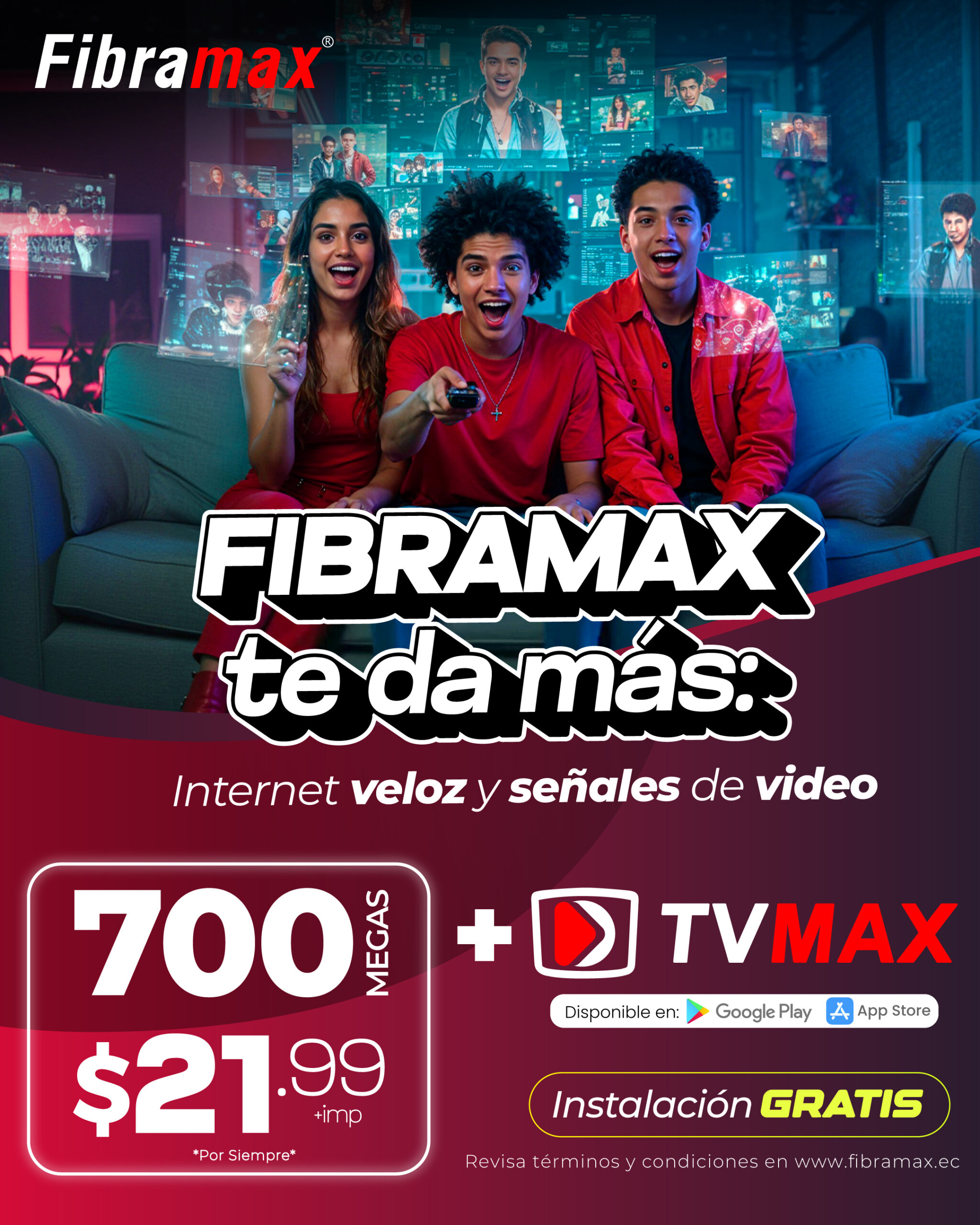 Fibramax – Fibramax planes de internet Quito
